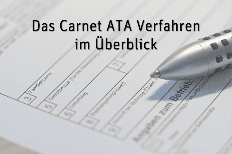 Das Carnet ATA Verfahren | BEX